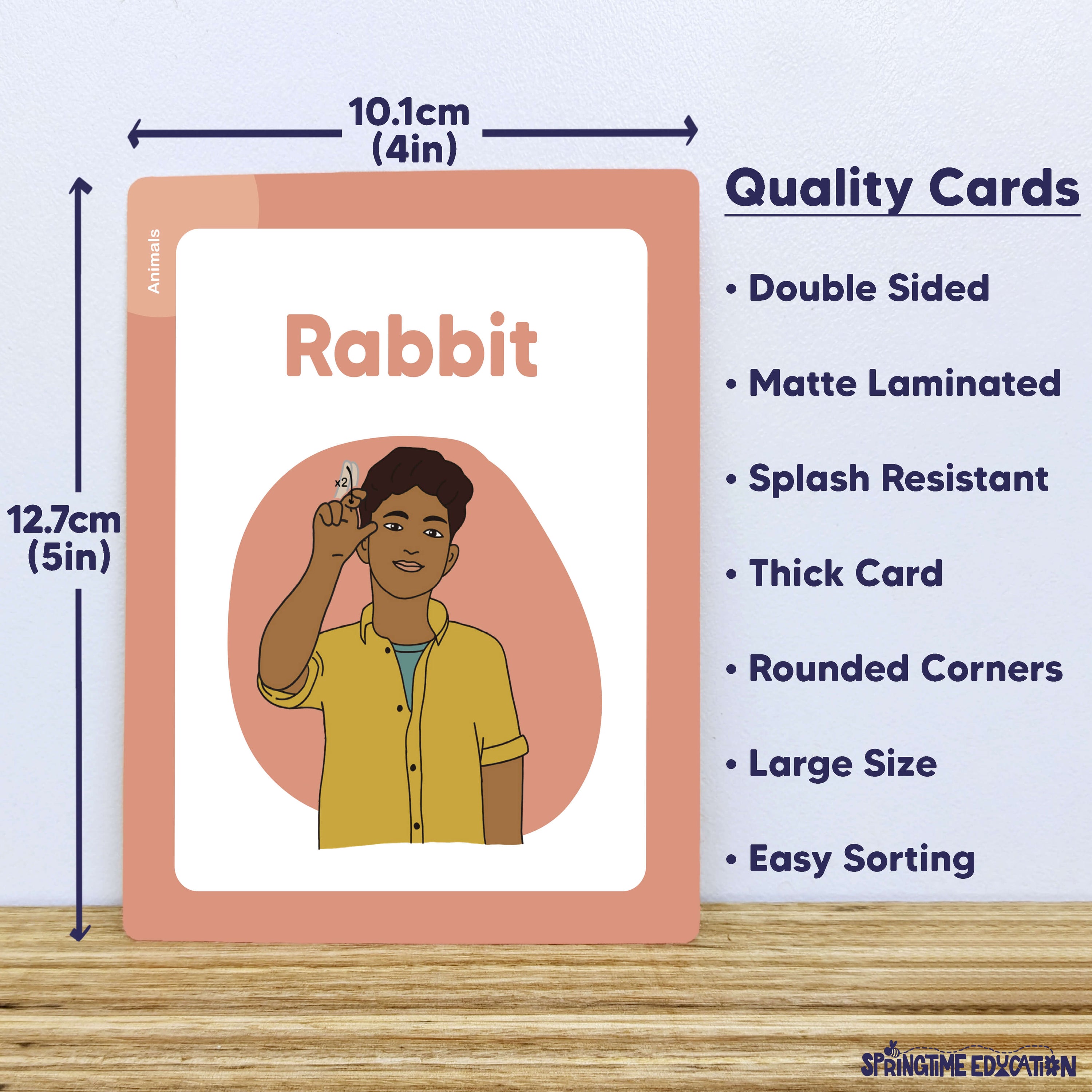 200 Auslan Flash Cards - Learn Australian Sign Language – Springtime ...