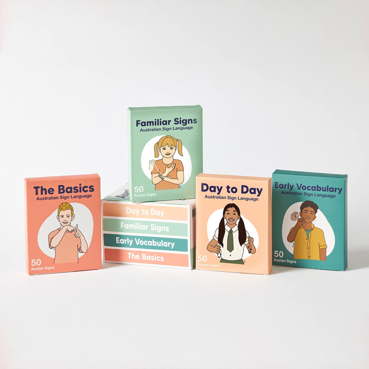 200 Auslan Flash Cards - Learn Australian Sign Language – Springtime ...